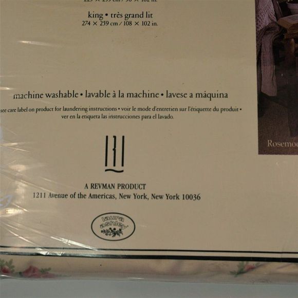 Laura Ashley | Bedding | Vintage 200 Laura Ashley Rosemoor Queen Flat ...